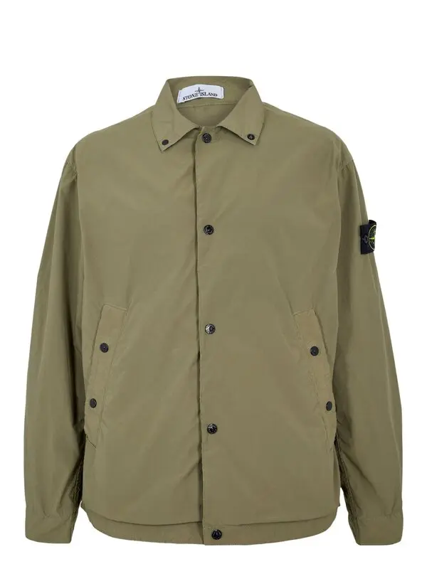 Stone Island Classic Coach Jacket - Green