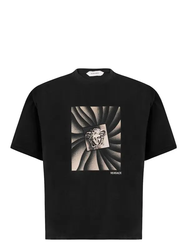 Versace Printed T-shirt - Black