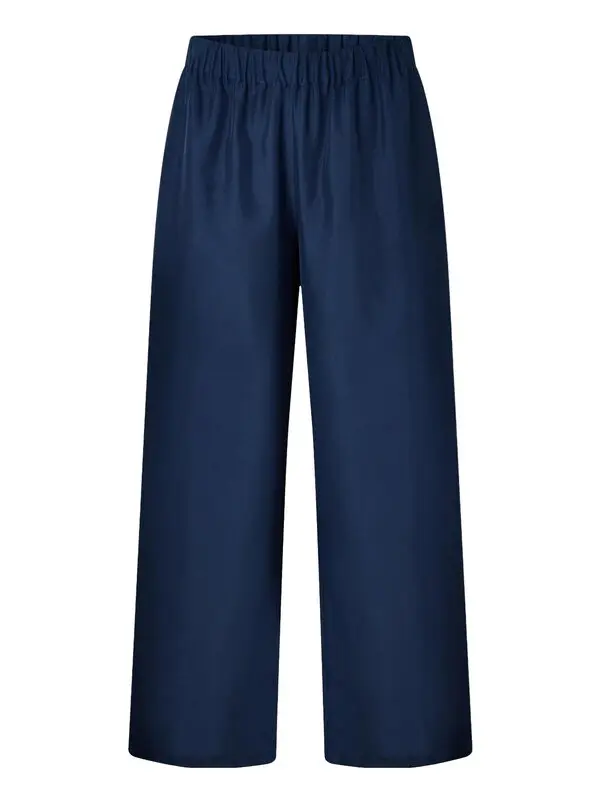 Max Mara Straight Leg Trousers - Blue