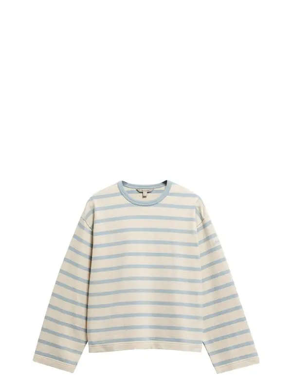 Barbour Relaxed Crewneck Sweatshirt - Nude