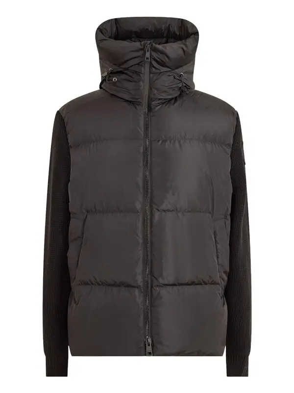 Canada Goose Lightweight Hybrid Down Jacket With Hood - Black
