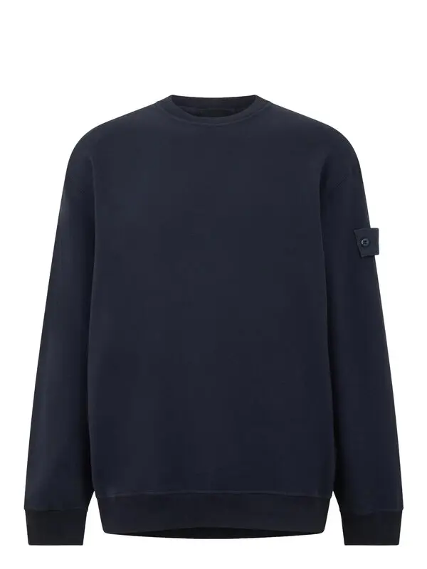 Stone Island Crewneck Pullover - Black