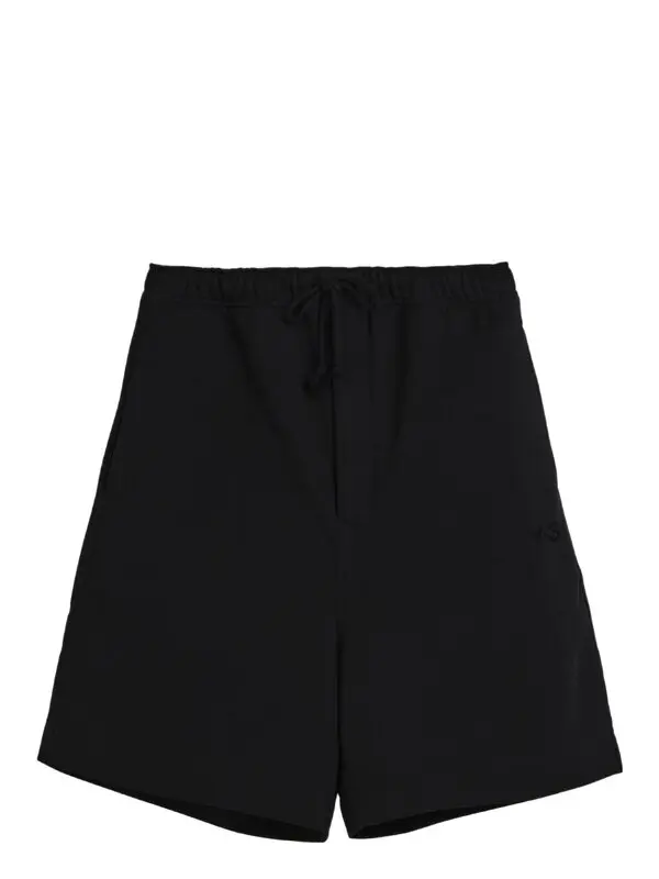 Y3 French Terry Tailored Shorts - Black