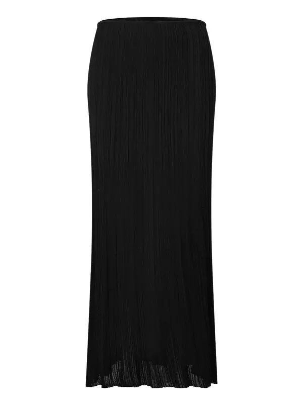 Balmain Maxi Skirt - Black