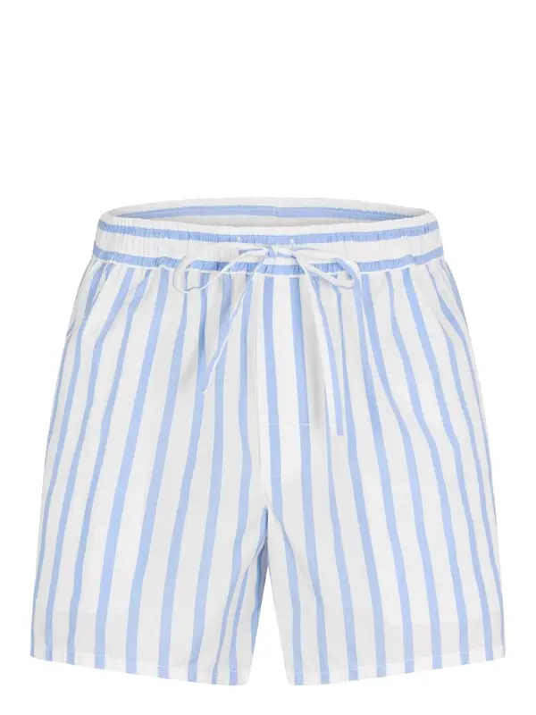 Dolce & Gabbana Striped Tracksuit Shorts - Blue/white