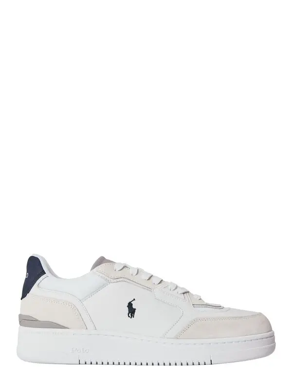 Polo Ralph Lauren Court Trainers - White
