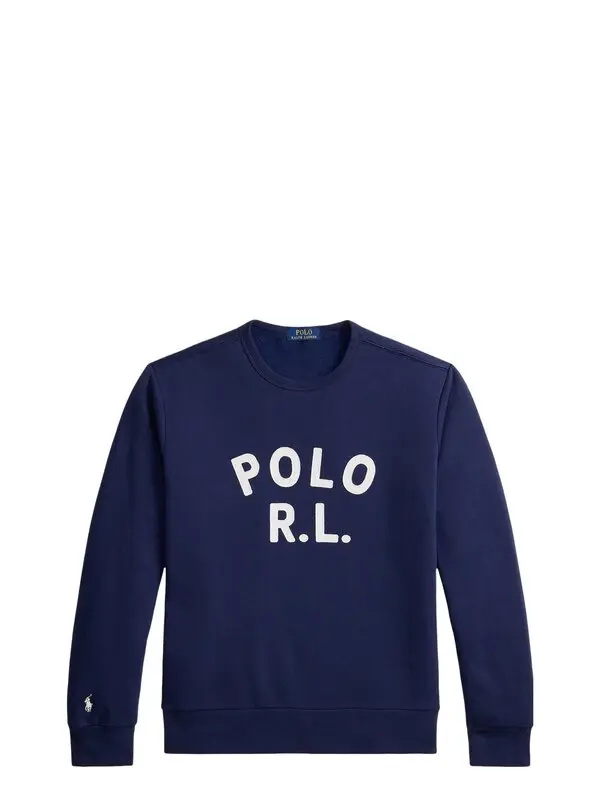 Polo Ralph Lauren Minimalist Long-sleeve Casual Sweatshirt - Blue