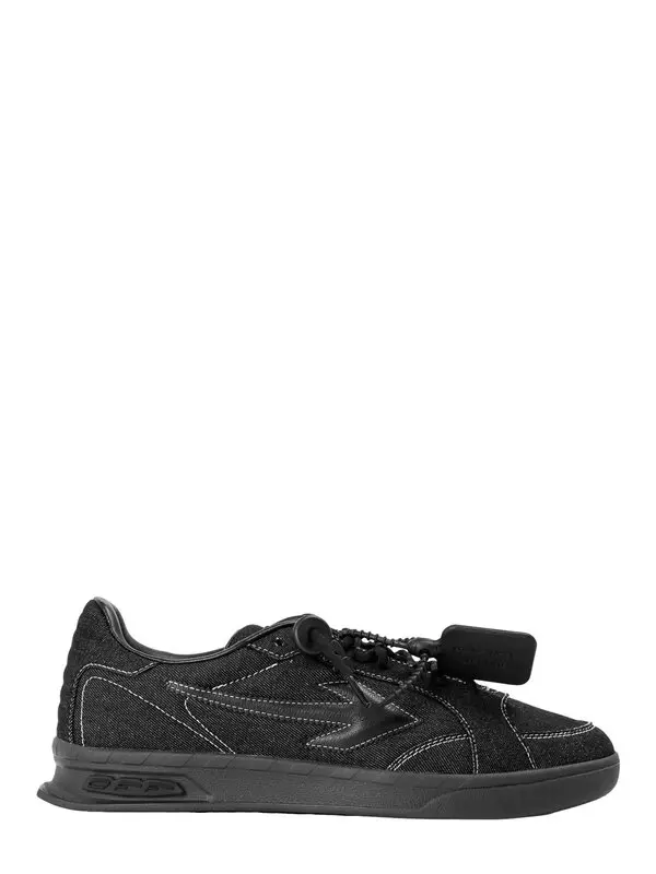 Off-White Low Top Trainers - Black