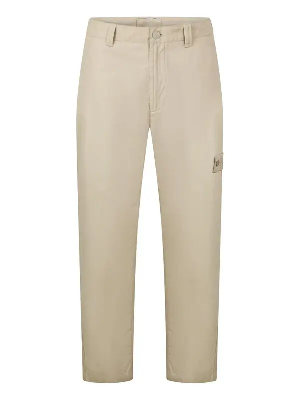Stone Island Straight-fit Casual Trousers - Nude