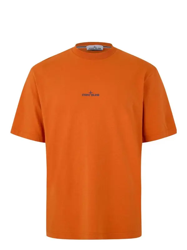 Stone Island Short Sleeve T-shirt - Orange