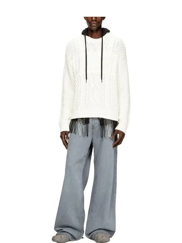 DIESEL® K-aubin Crewneck Jumper - Gray