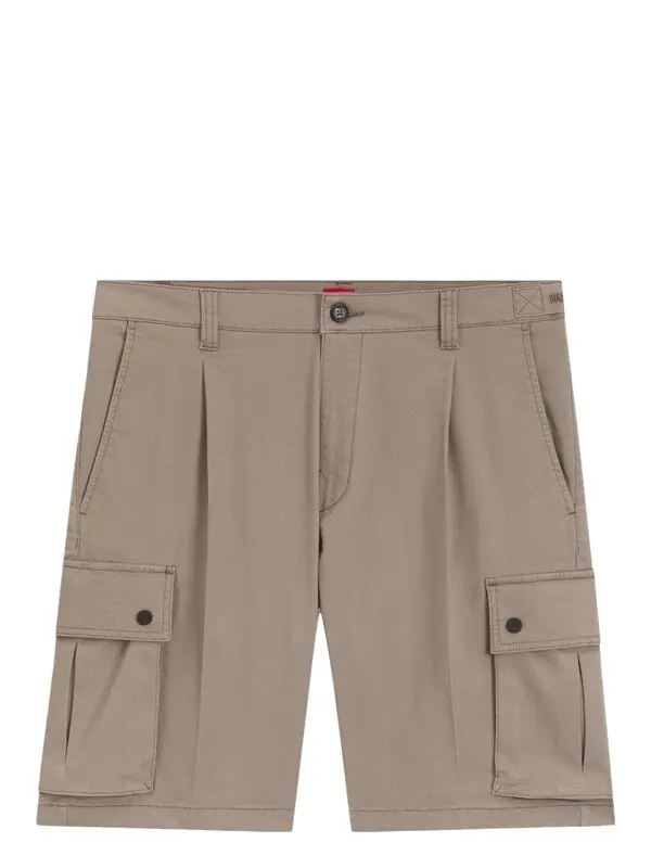 Hugo Boss Cargo Shorts - Nude