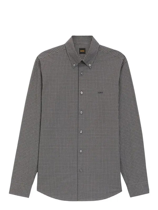 Hugo Boss Button-down Shirt - Gray