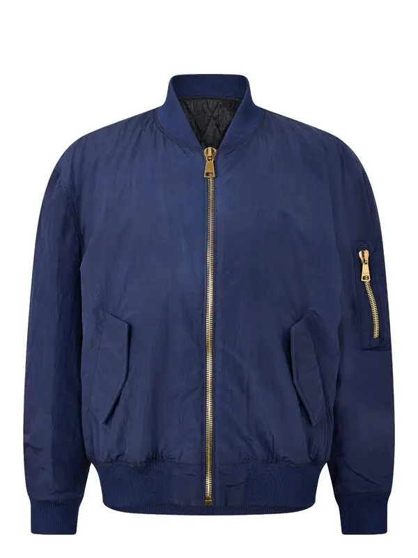 Balmain Bomber Jacket - Blue