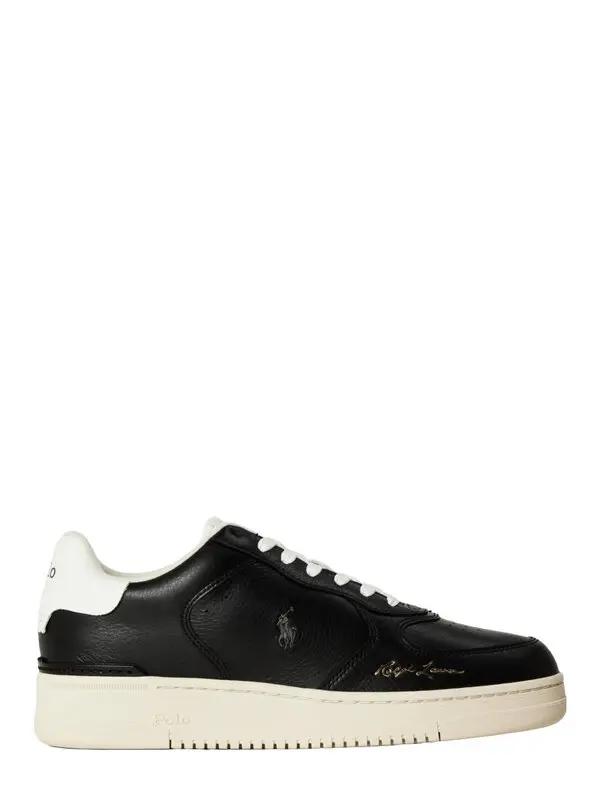 Polo Ralph Lauren Court Trainers - Black