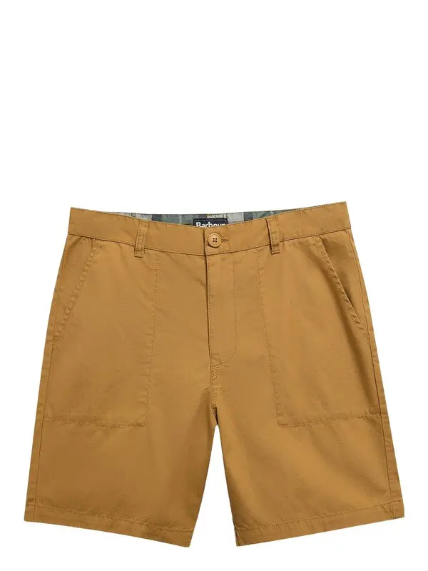 Barbour Belt-loop Shorts - Brown
