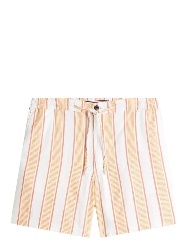 Tommy Hilfiger Striped Sports Shorts - White