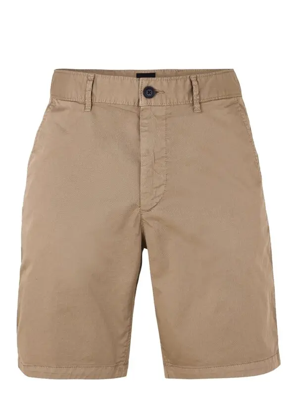 Hugo Boss Slim-fit Chino Shorts - Nude