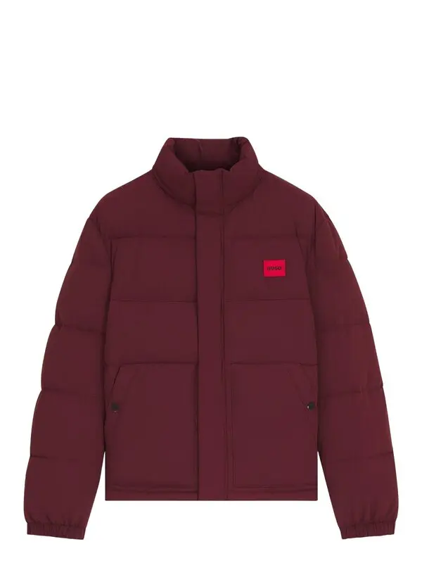 Hugo Boss Short Puffer Jacket - Red