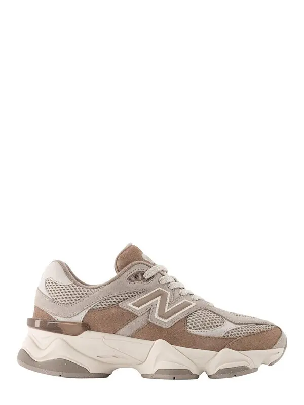 NEW BALANCE Color Blocked Lace-up Sneakers - Nude