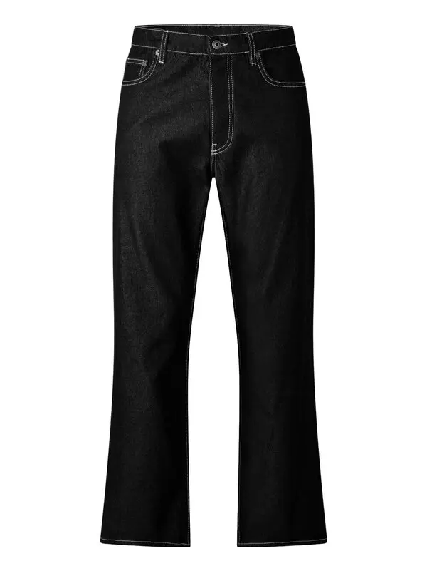 Off-White Straight Leg Jeans - Black