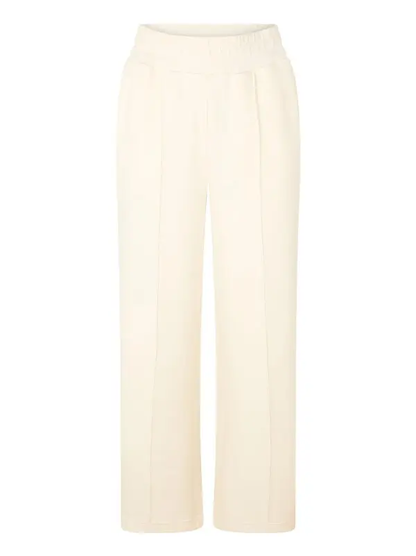 Varley High-waisted Wide-leg Athletic Pants - White