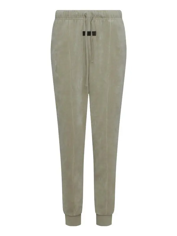 Fear Of God Logo Detail Sweatpants - Gray
