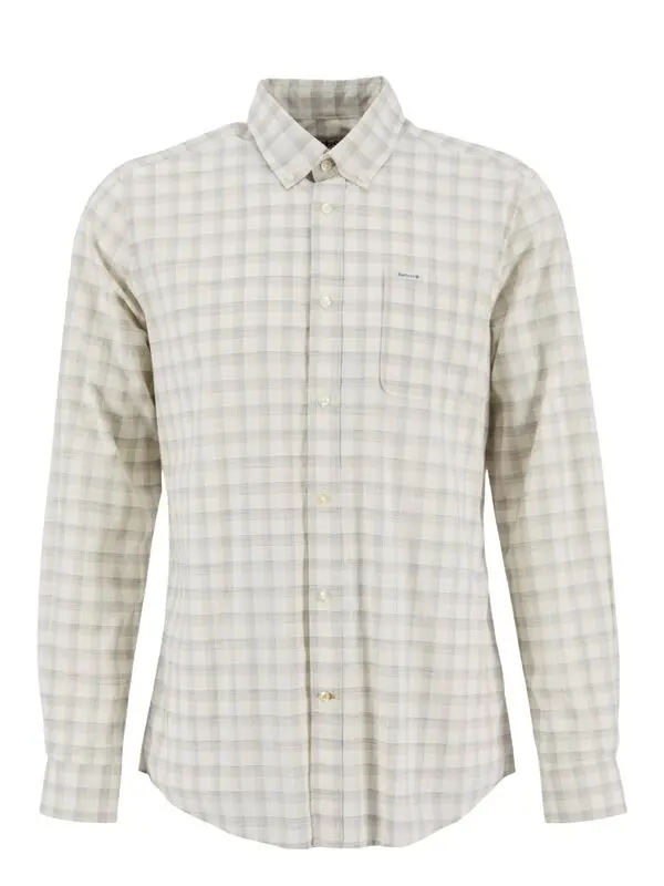 Barbour Long-sleeved Plaid Shirt - No