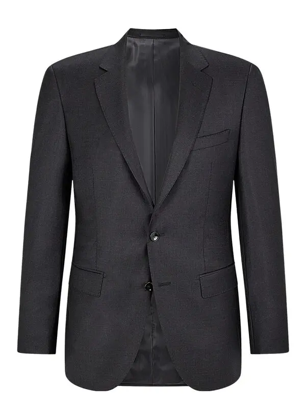 Hugo Boss Plain Tailored Blazer - Black