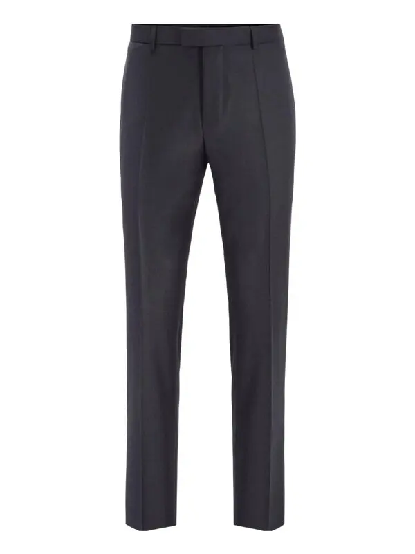 Hugo Boss T-lone Lc Virgin Wool Trousers - Grey