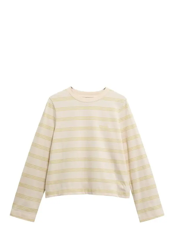Barbour Long-sleeve Striped T-shirt - No