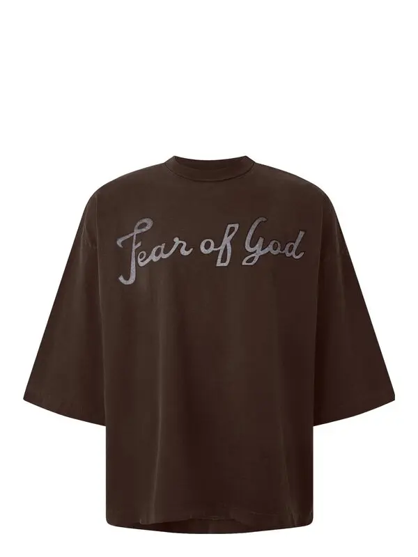 Fear Of God Oversized T-shirt - Black
