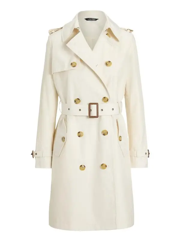 Ralph Lauren Double-breasted Belted Trench Coat - No