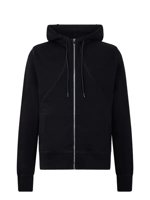 Alexander McQueen Full-zip Hooded Sweatshirt - Black