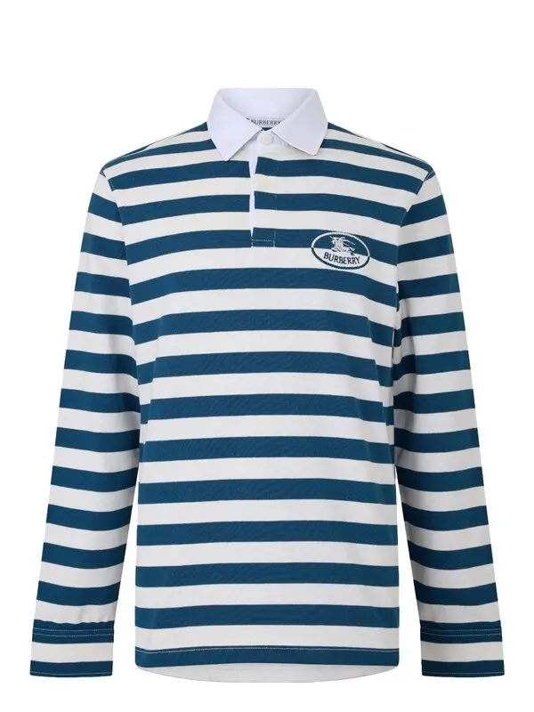 Burberry Long-sleeve Polo Shirt - No
