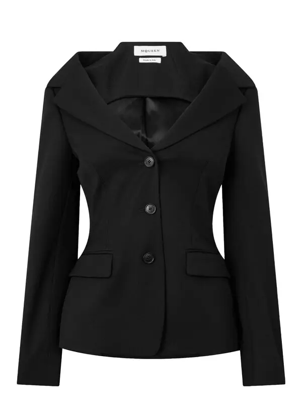 Alexander McQueen Tailored Jacket - Black