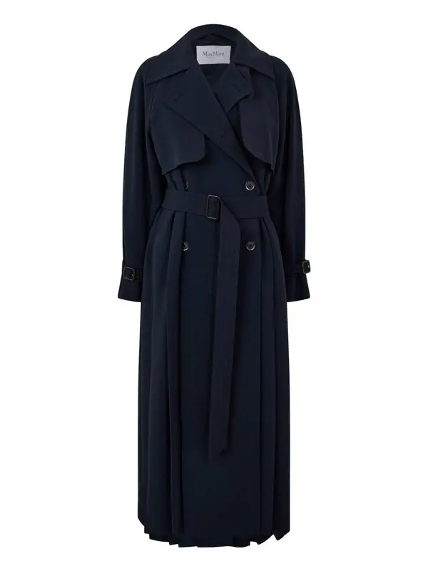 Max Mara Calata Trench Coat - Black