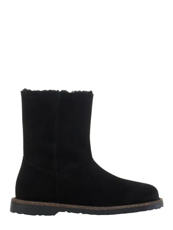 BIRKENSTOCK Uppsala Zip Shearling Boots - Black