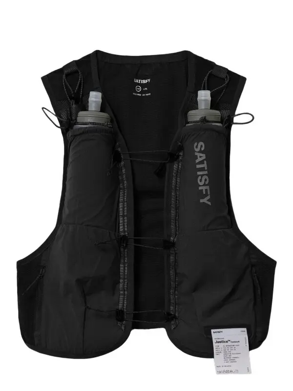 Satisfy Lightweight Mesh Sports Vest - Black