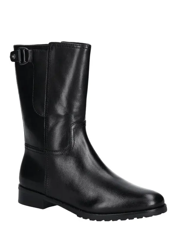 Ralph Lauren Chunky Heeled Ankle Boots - Black