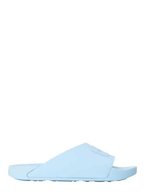 Givenchy Giv Label Pool Sliders - Blue