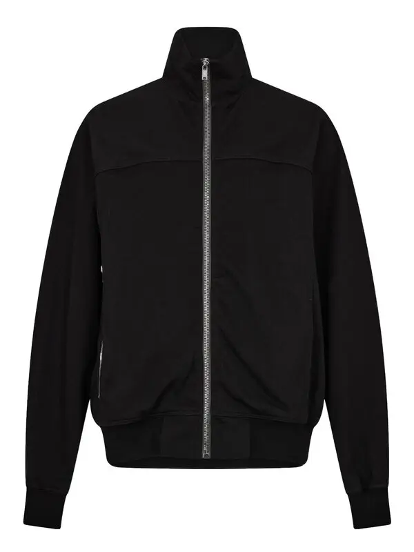 Rick Owens Stand-collar Full-zip Track Jacket - Black
