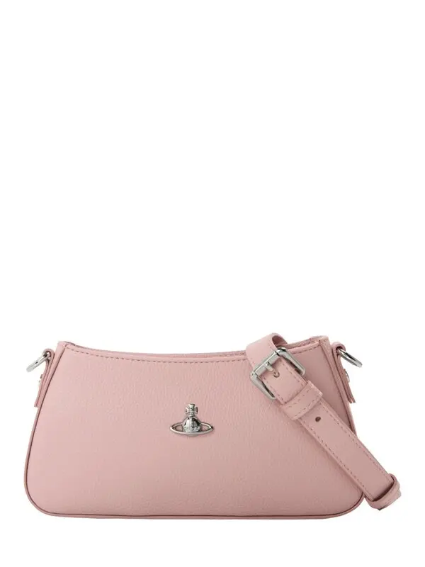 VIVIENNE WESTWOOD Shoulder Bag With Orb Motif - Pink