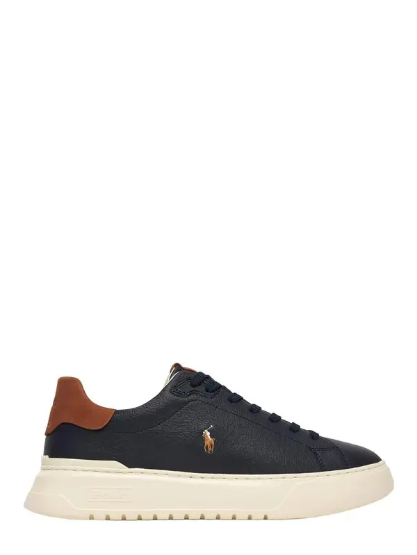 Polo Ralph Lauren Low-top Lace-up Casual Sneakers - Black