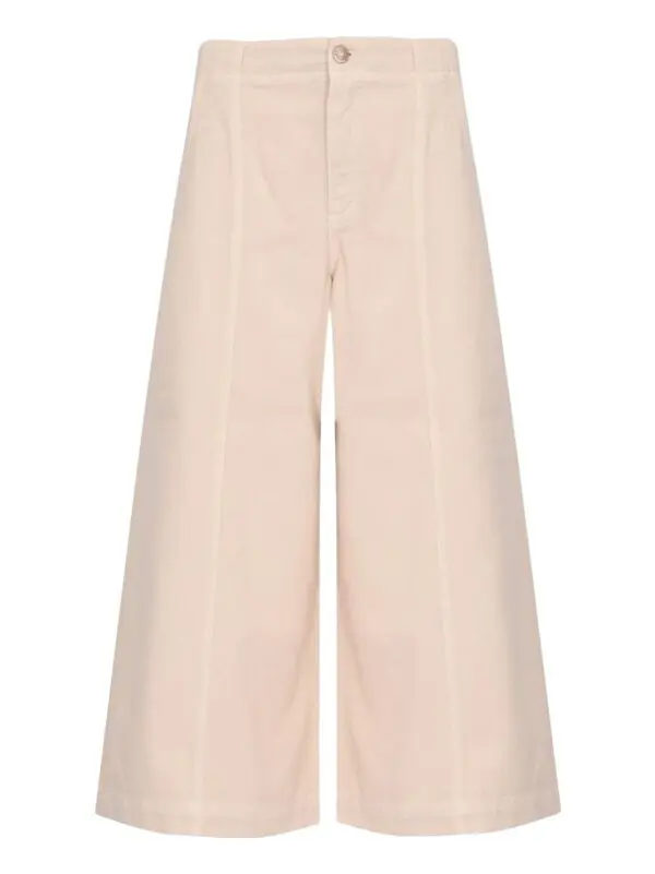 TWINSET Wide-leg Trousers - Nude