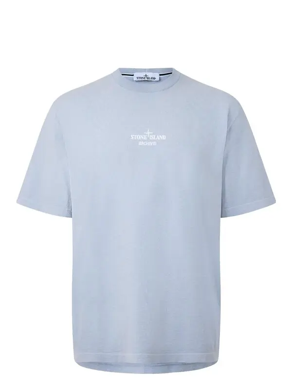 Stone Island Printed T-shirt - Blue