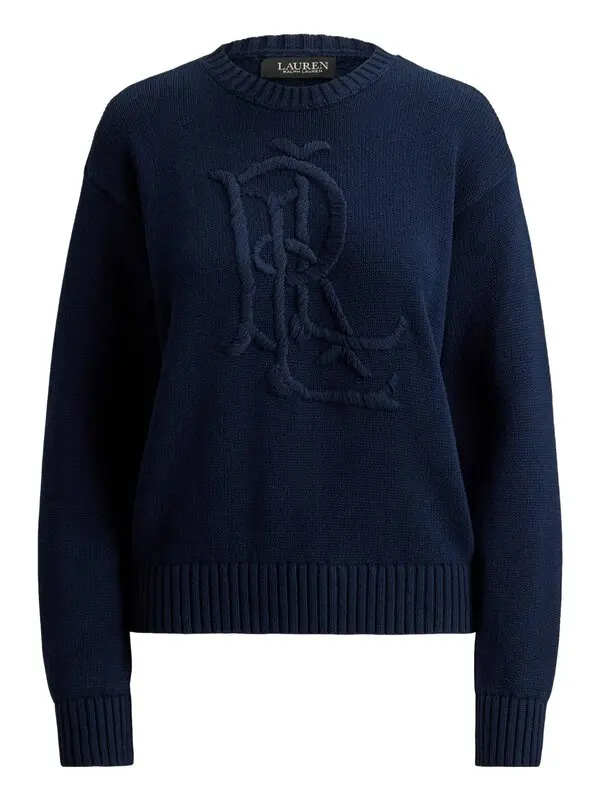 Ralph Lauren Crew Neck Jumper - Black