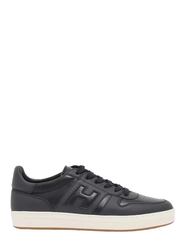Hogan Low Top Lace-up Sneakers - Navy