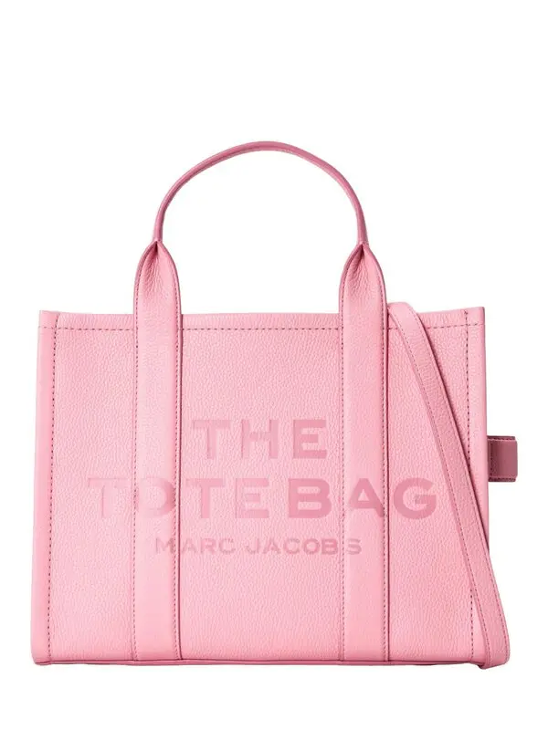Marc Jacobs Medium Leather Tote Bag - Pink