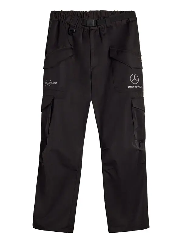 Y3 Mercedes Cargo Trousers - Black